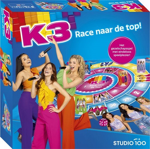 K3 – Race naar de top! Bordspel