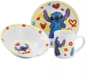 Stitch Ceramic SET in Giftbox “ALOHA”